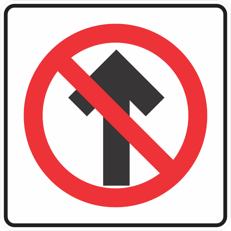 Señal SR-26 prohibido circular de frente - Multisenal Señal SR-26 prohibido circular de frente - Multisenal